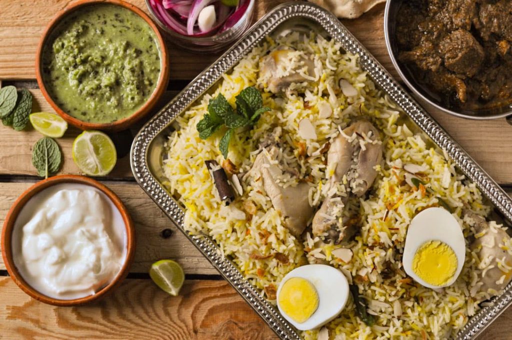 Sofiyani Biryani Recipe - White Biryani with Saffron 🍛